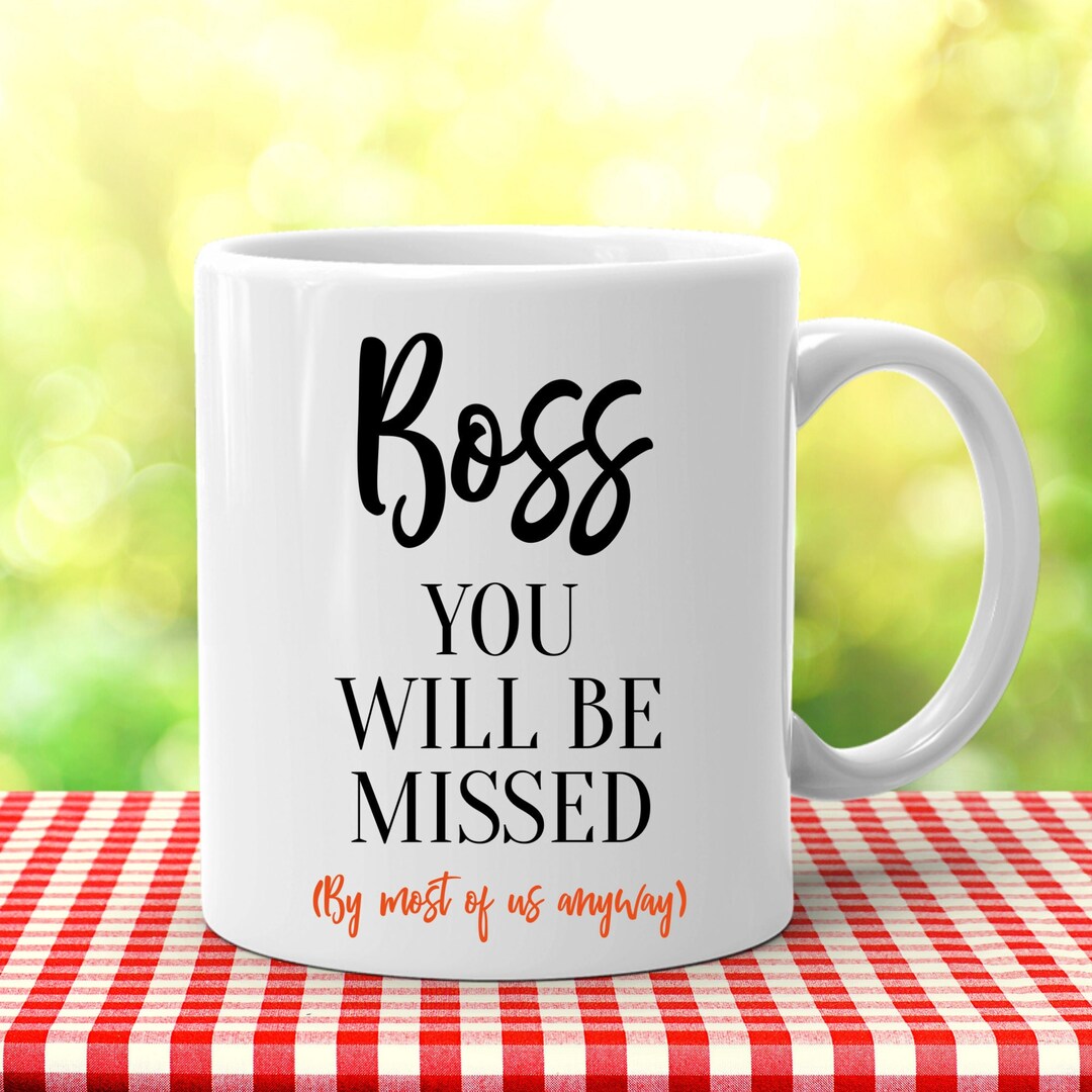 Boss Leaving Gift, Gift for Boss, Farewell Gift, Boss Gift, Retirement ...