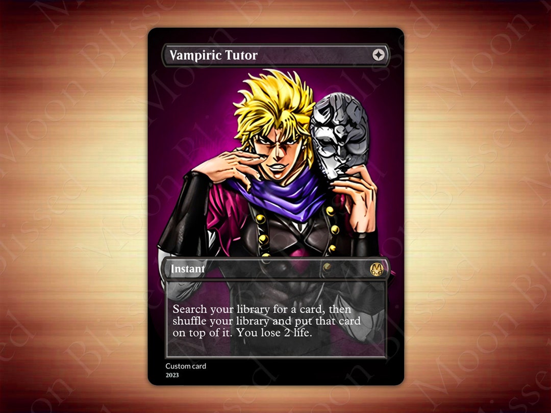 Vampiric Tutor - PROXY FOIL MTG - Etsy