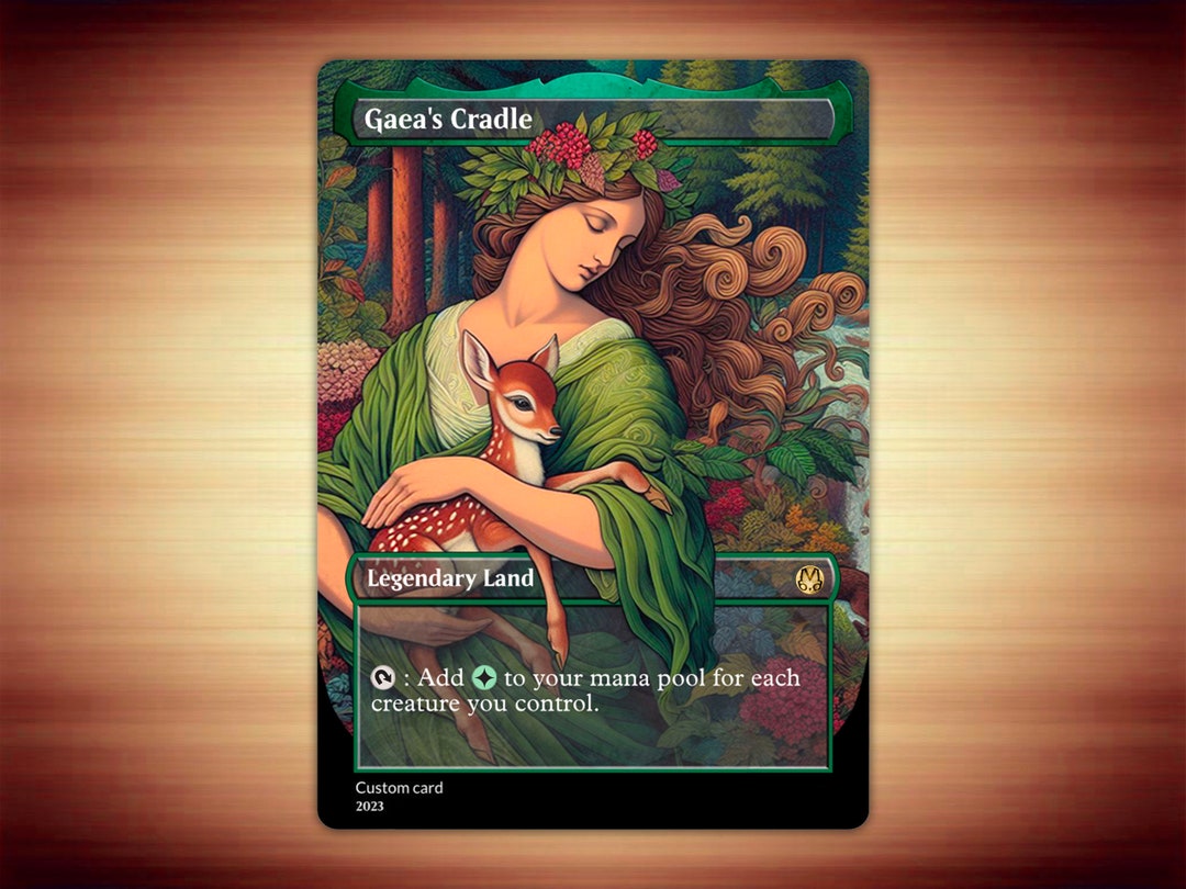 Gaea's Cradle PROXY FOIL MTG - Etsy