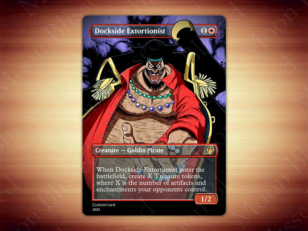 Dockside Extortionist - PROXY FOIL MTG - Etsy