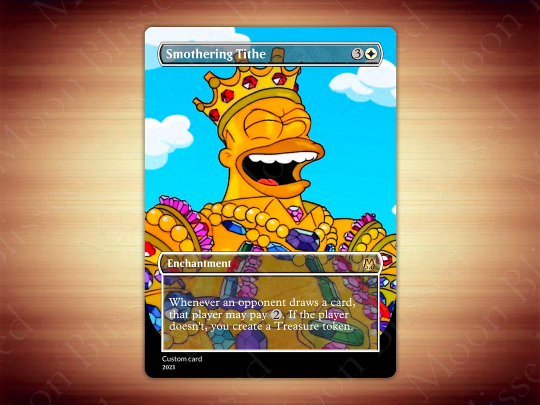 Smothering Tithe - PROXY FOIL MTG - Etsy