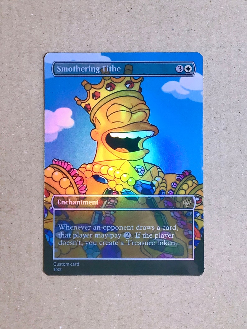 Smothering Tithe PROXY FOIL MTG - Etsy