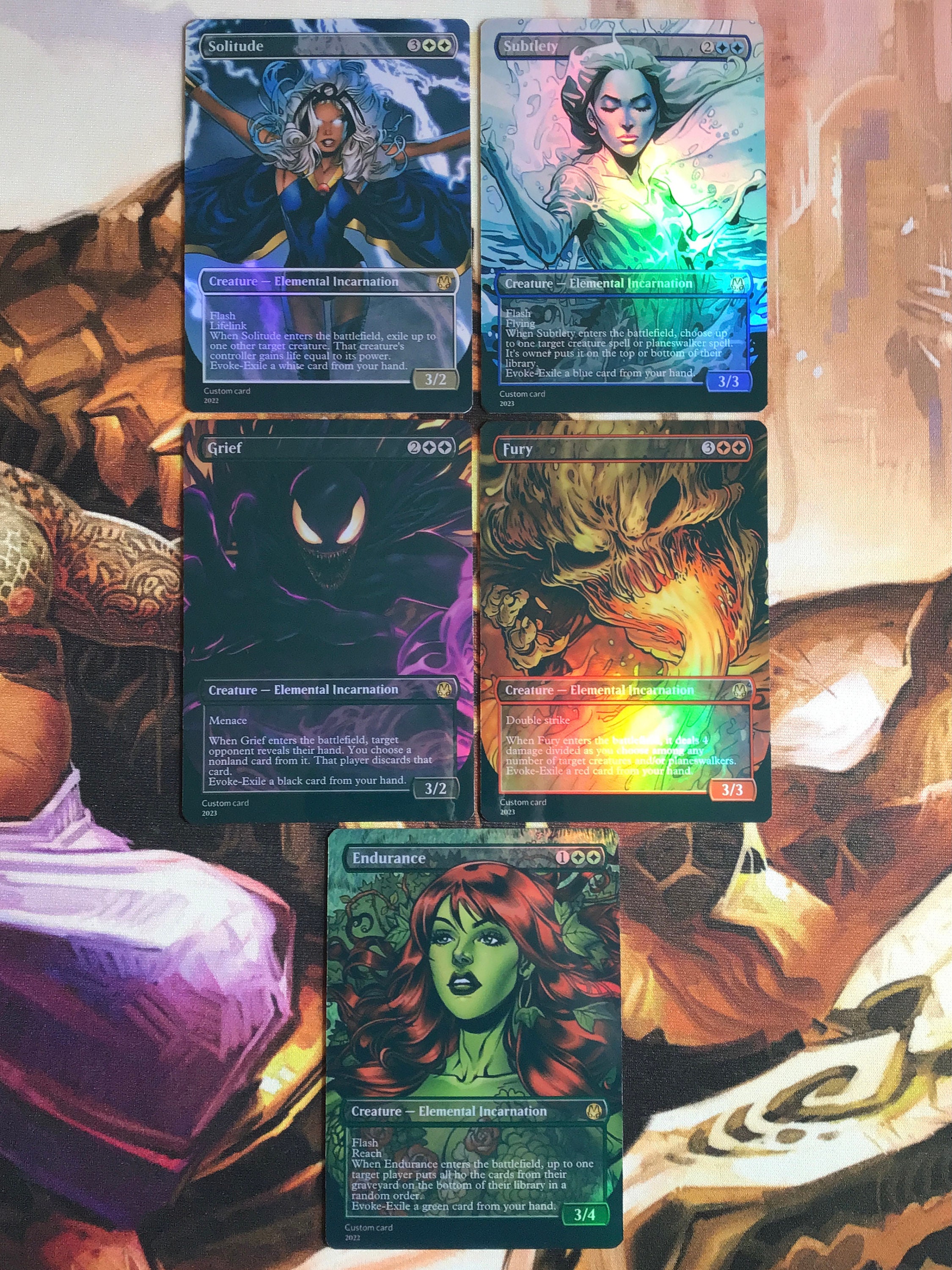 PROXY FOIL MTG 4x Incarnations : - Etsy Sweden