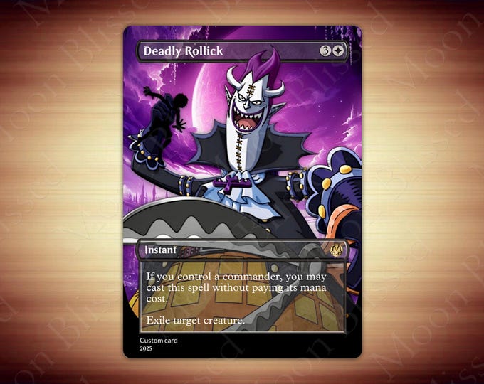 Mtg Deadly Rollick Token Alternative Art // Choose the Art! - for EDH ...