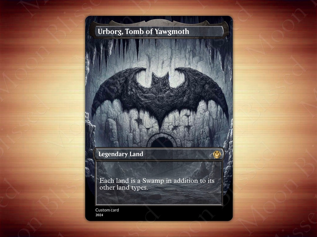 Urborg, Tomb of Yawgmoth - PROXY FOIL MTG - Etsy