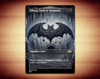 Urborg Tomb of Yawgmoth Mtg Proxy Card Holographic - Etsy