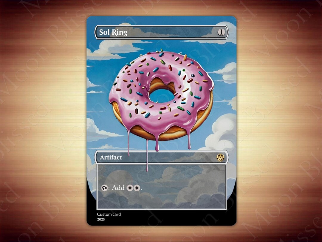 Sol Ring - PROXY FOIL MTG - Etsy