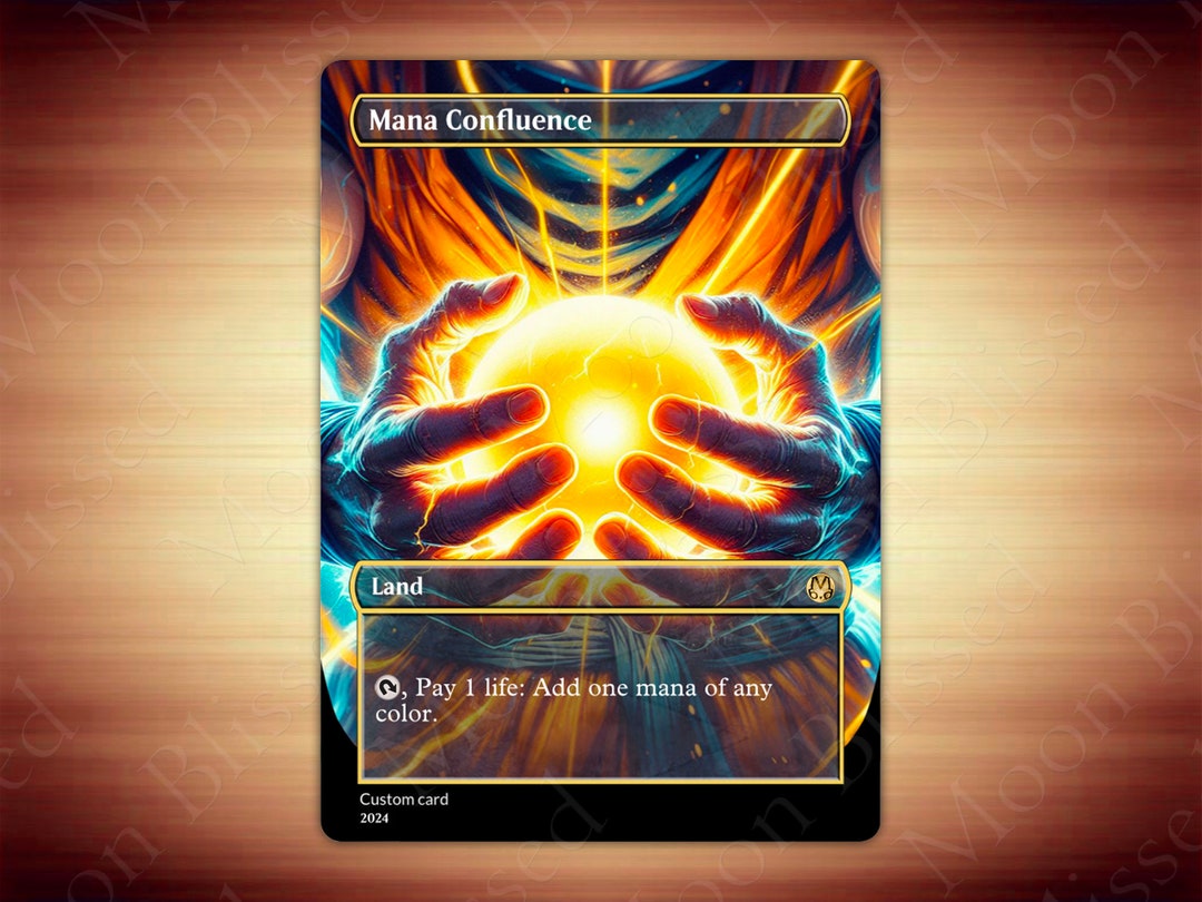 Mana Confluence - PROXY FOIL MTG - Etsy