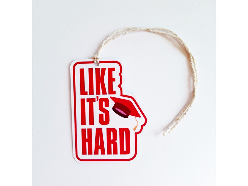 Legally Blonde Graduation Gift Tag, Elle Woods Inspired - Etsy