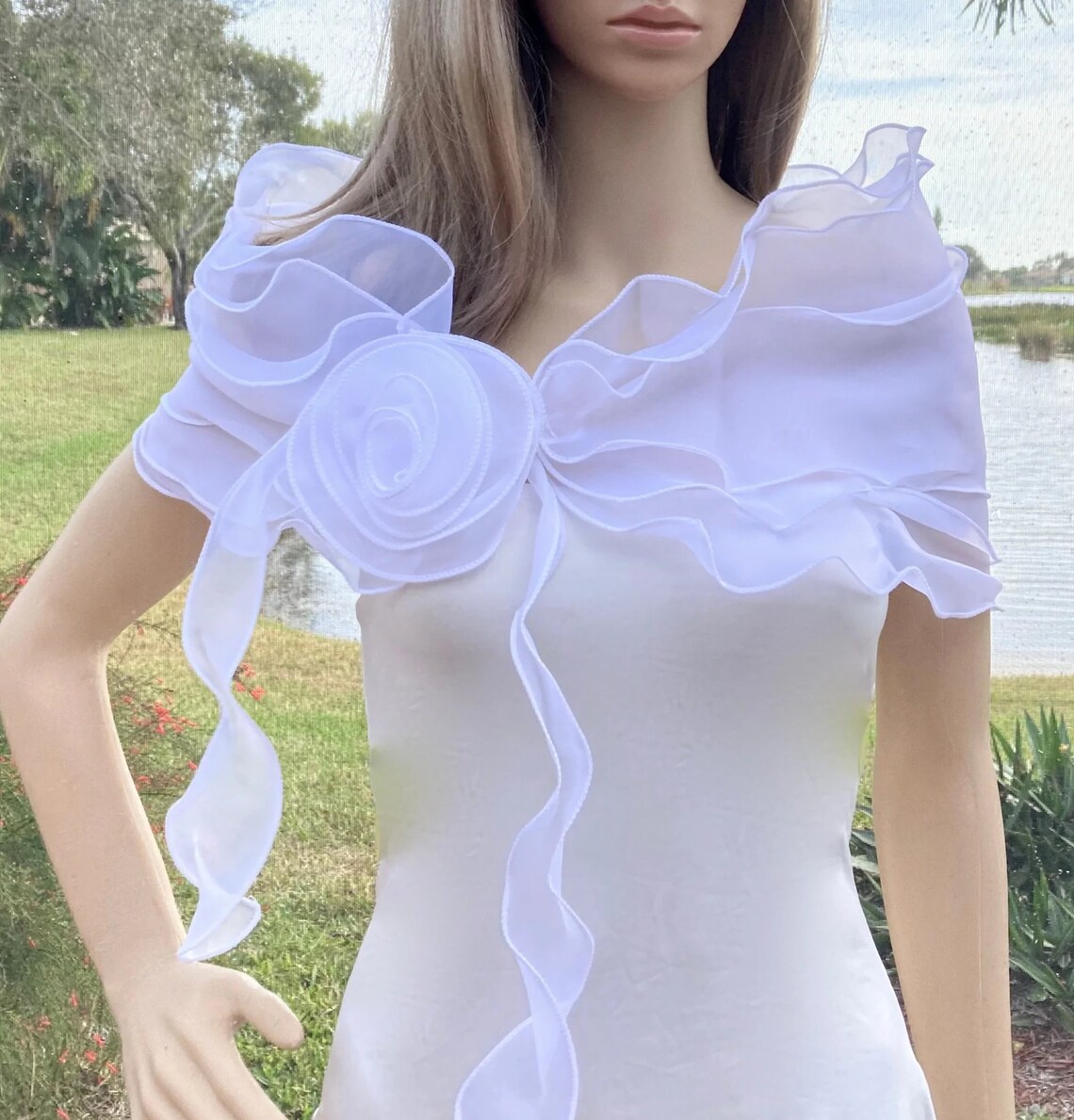 Boho White Wrap, Ivory Lace Jacket, White Lace Shawl, Boho Lace Shawl ...