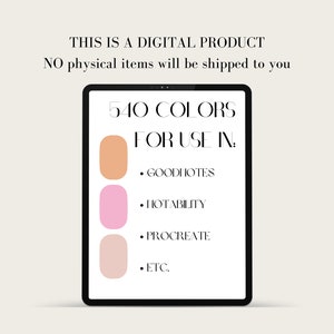 Procreate Color Palette BUNDLE PNG for Color Picking 18 Palettes 540 ...