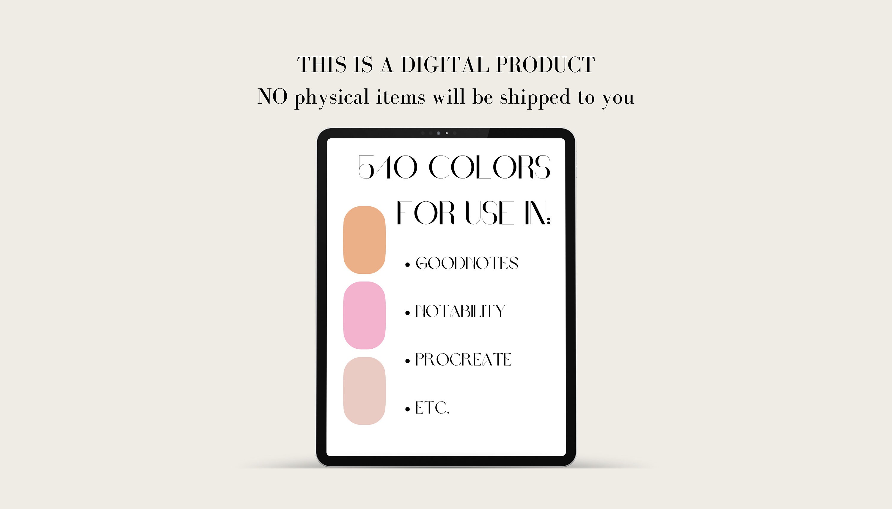 Procreate Color Palette BUNDLE PNG for Color Picking 18 Palettes 540 ...