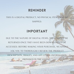 Wi-fi Sign With QR Code Printable Canva Template Beach Theme Welcome ...