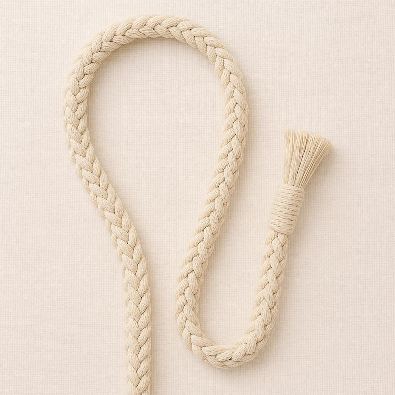 Braided Handfasting Cord With Heart Knot – Boho Wedding Ceremony Rope ...