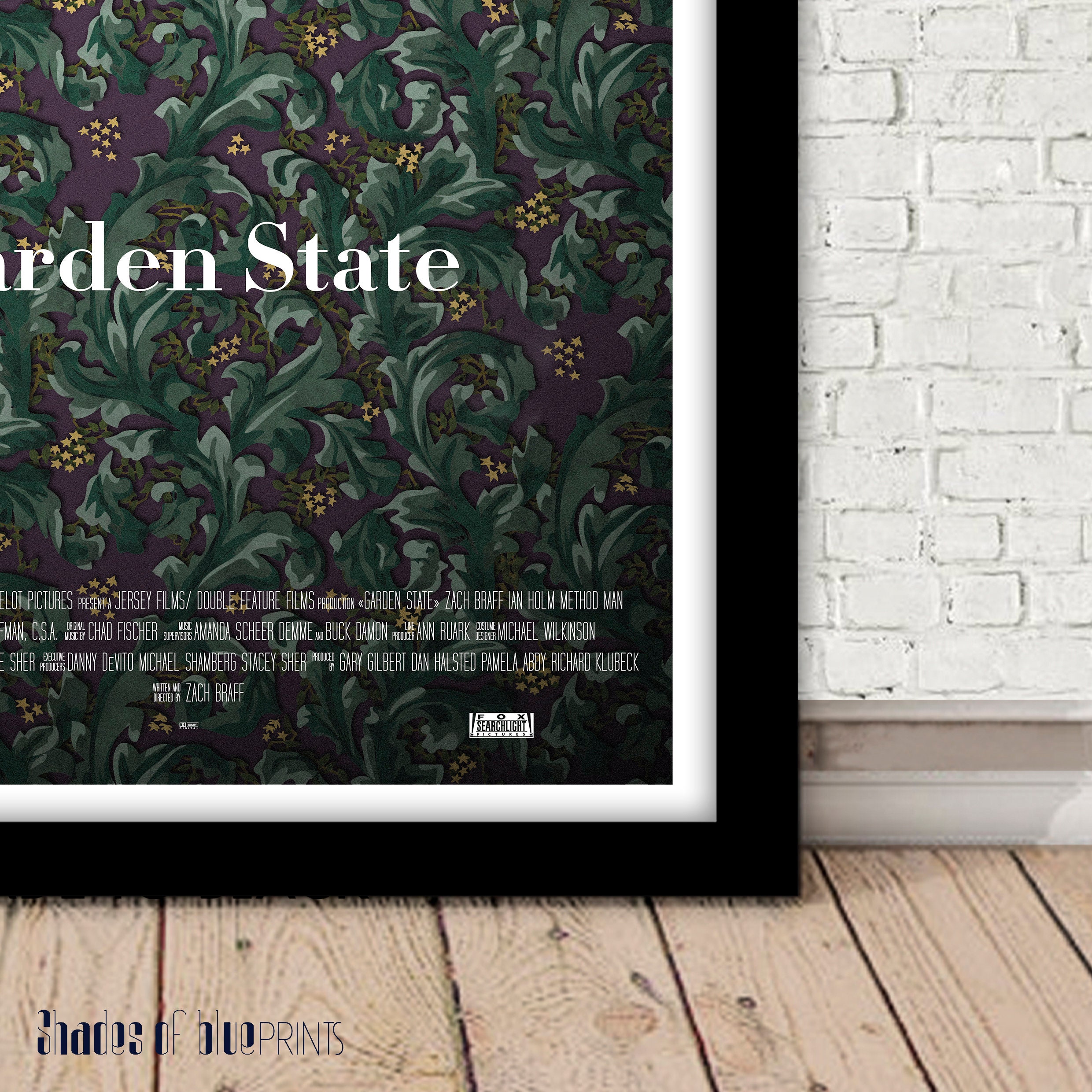 A Movie by Zach Braff Garden State Giclée Print, 2004 - Etsy
