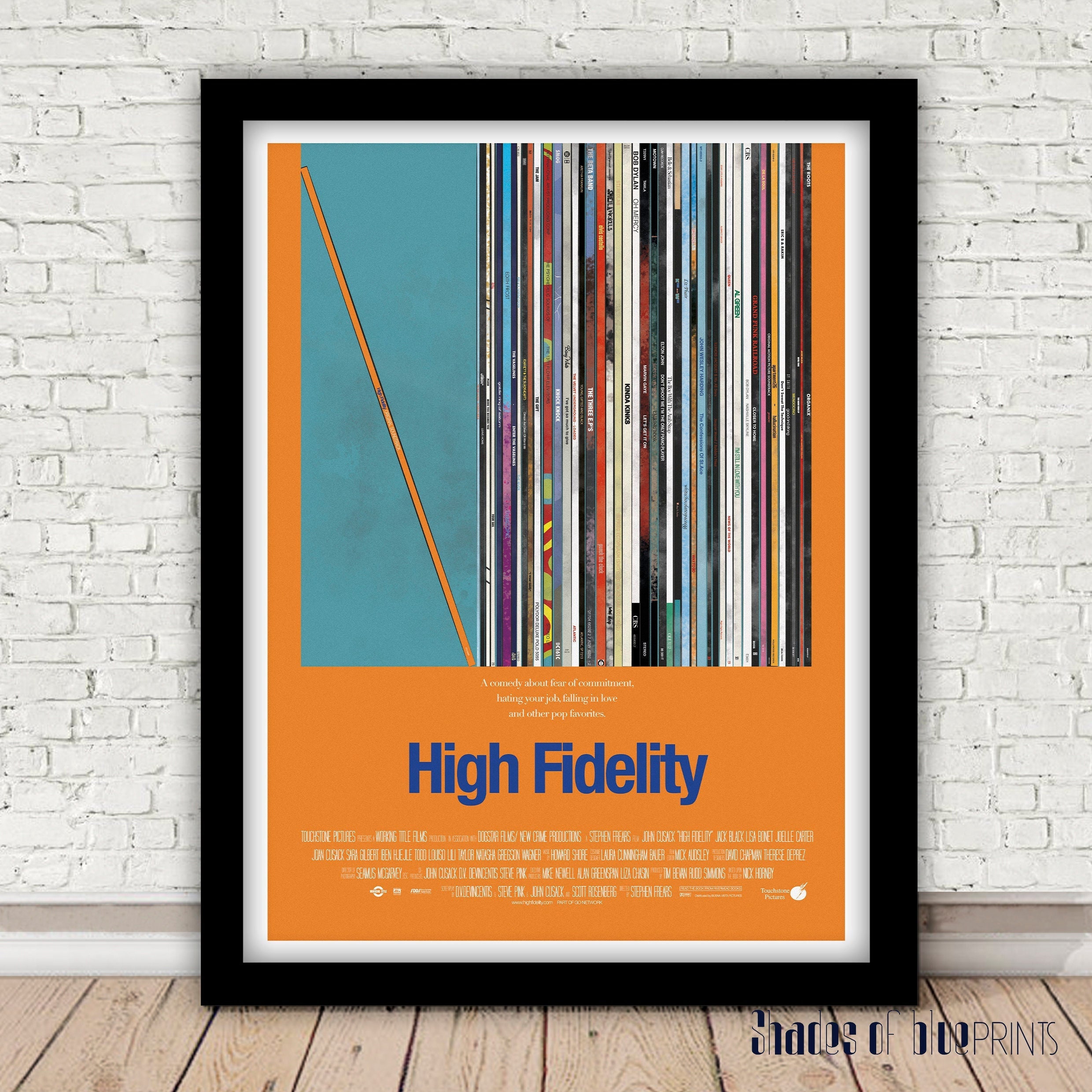 La Bande Originale High Fidelity Tirage Giclée, 2000 - Etsy