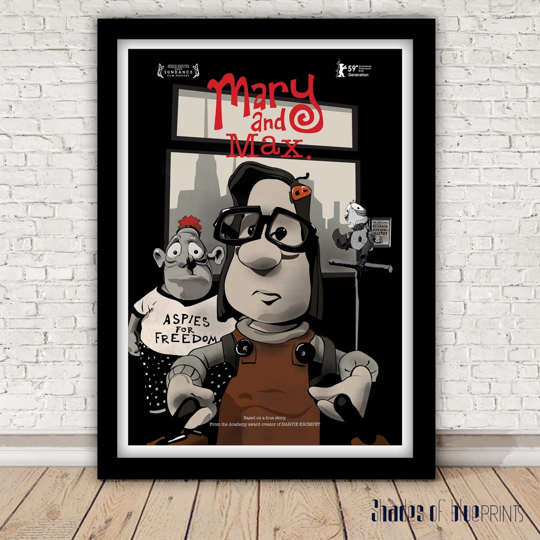 Mary Et Max Adam Elliot Tirage, 2009 - Etsy