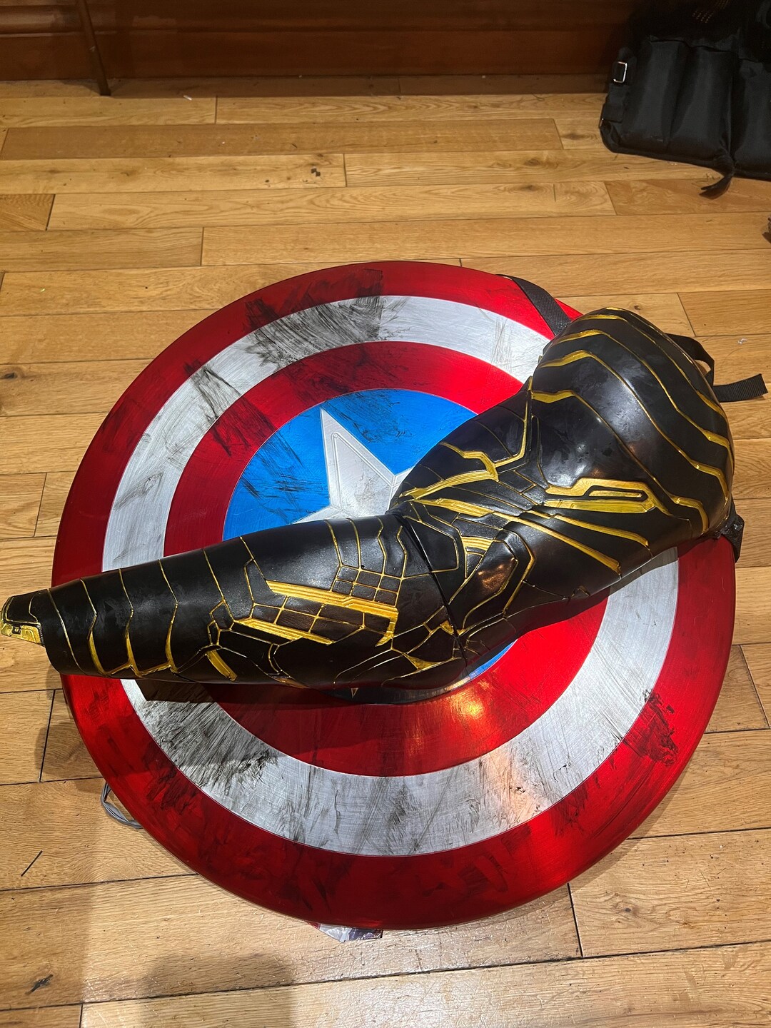 The Metal Soldier Arm. Bucky Arm Winter Soldier Arm Cosplay - Etsy