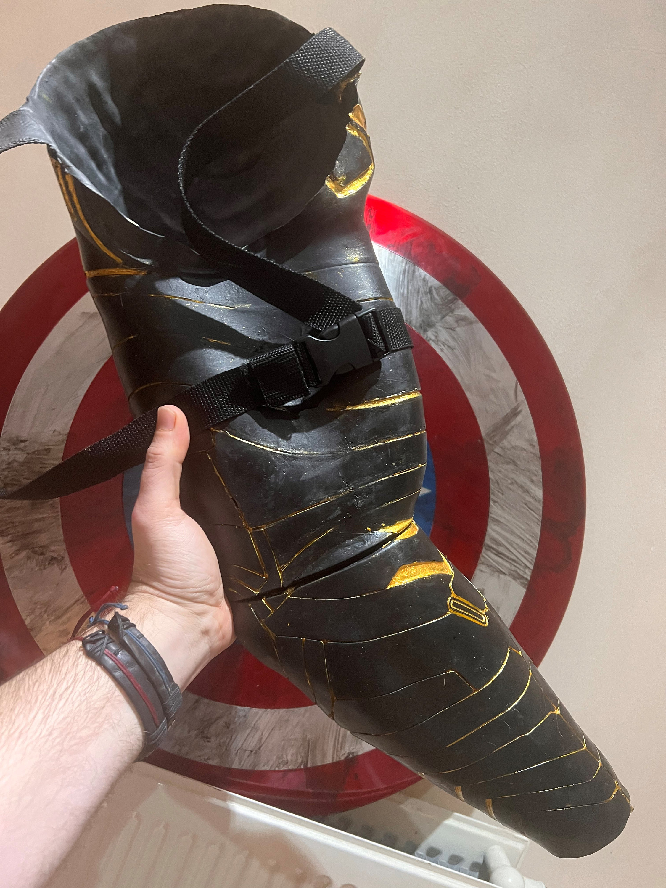 The Metal Soldier Arm. Bucky Arm Winter Soldier Arm Cosplay - Etsy UK