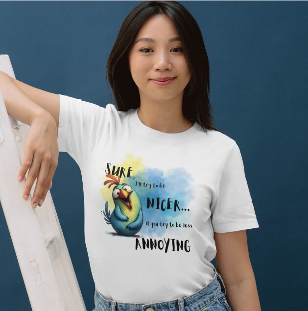 Funny Sarcastic Bird Humor Sassy Bird Sublimation PNG, Digital Download ...