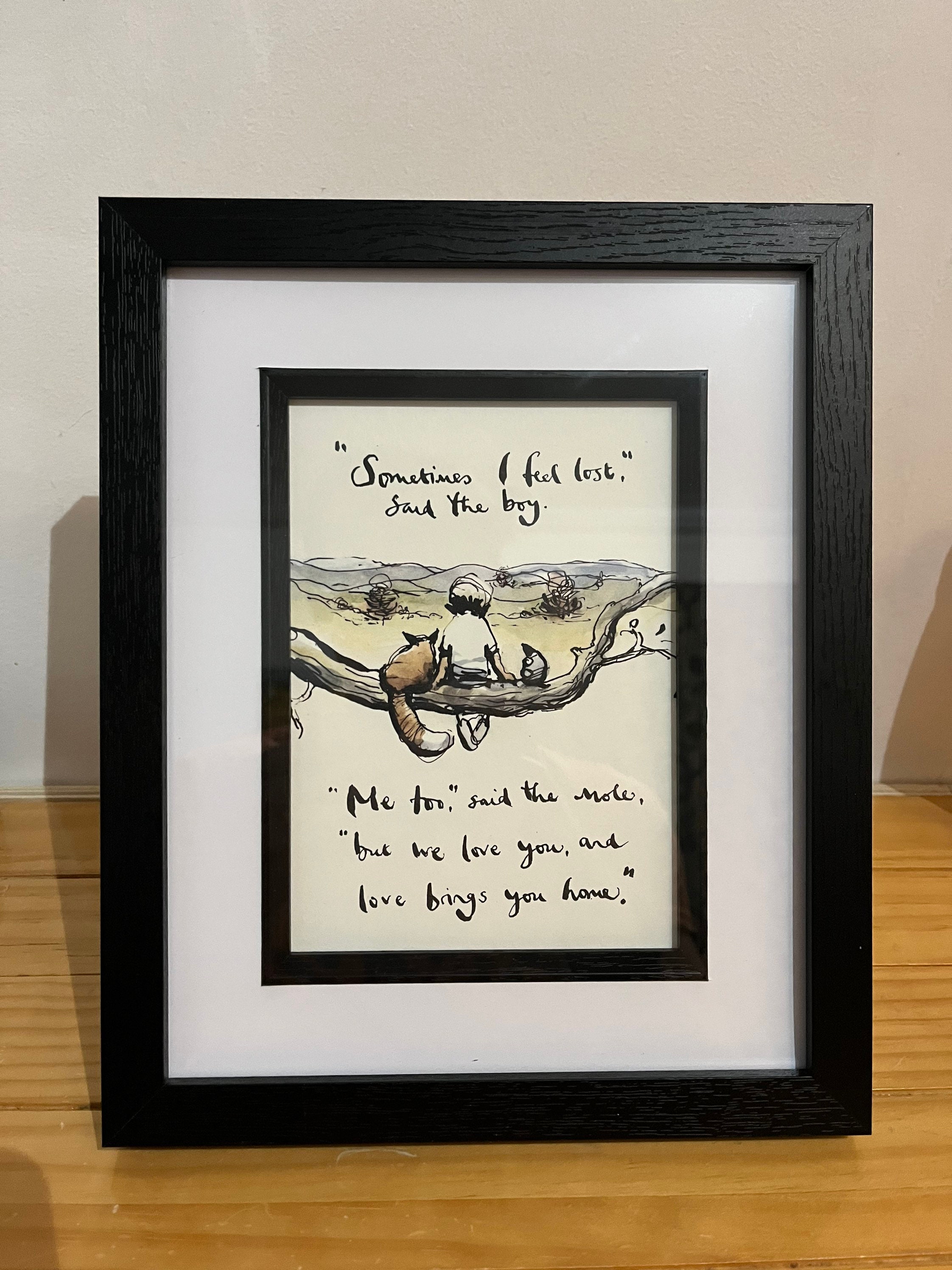 Charlie Mackesy the Boy the Mole the Fox and the Horse Framed Book ...