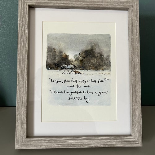 Charlie Mackesy the Boy the Mole the Fox and the Horse Framed - Etsy