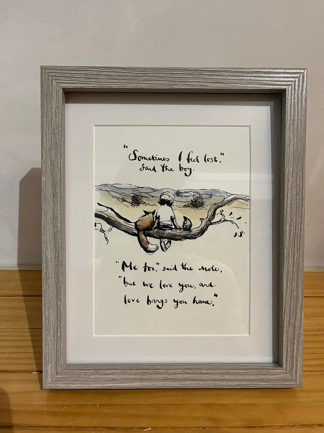 Charlie Mackesy the Boy the Mole the Fox and the Horse Framed Book ...