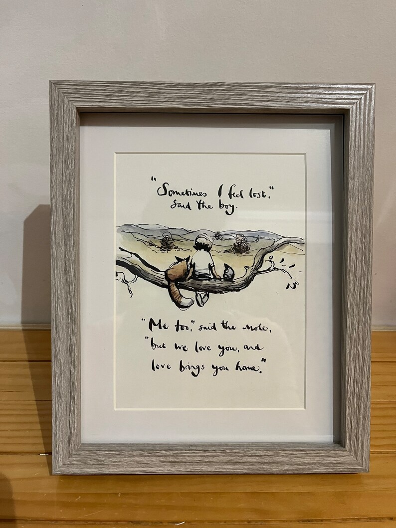 Charlie Mackesy the Boy the Mole the Fox and the Horse Framed Book ...