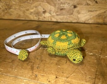 Crochet Turtle Tape Measure - Etsy