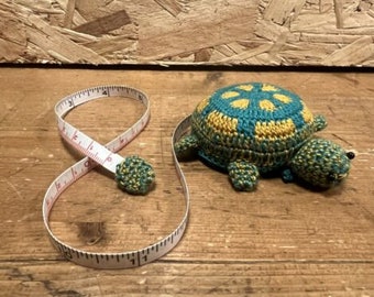 Crochet Turtle Tape Measure - Etsy