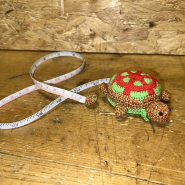 Crocheted Turtle With Measuring Tape - Etsy