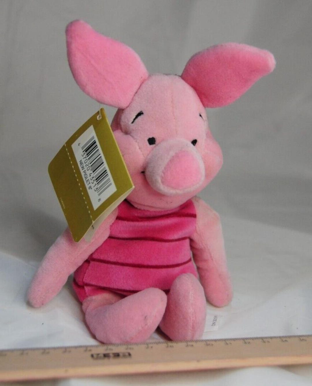 Piglet Plush Teddy Authentic Disney Store Soft Toy With Original Price ...