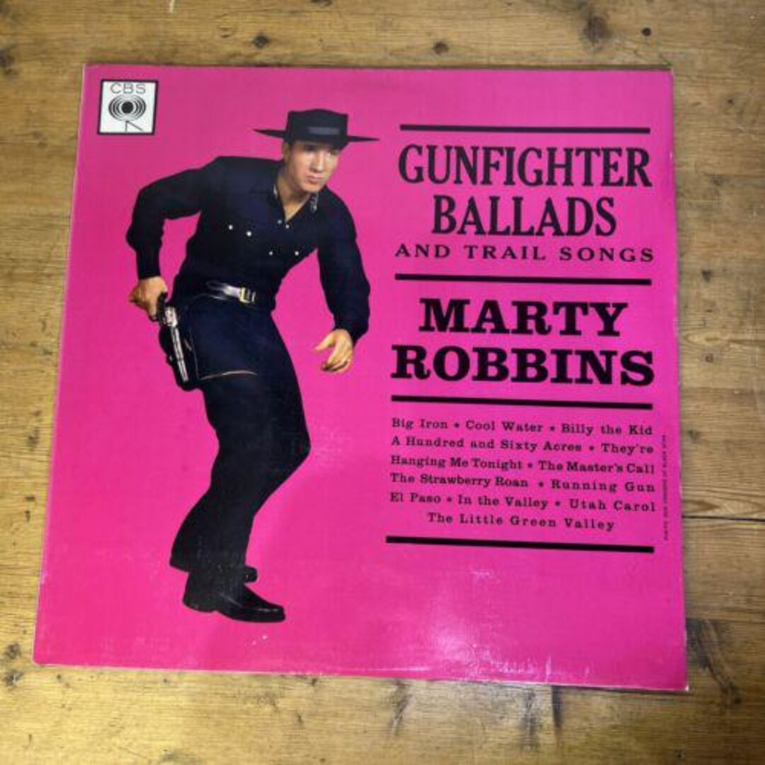 Marty Robbins Gunfighter Ballads and Trail Songs VINYL 62359 - Etsy