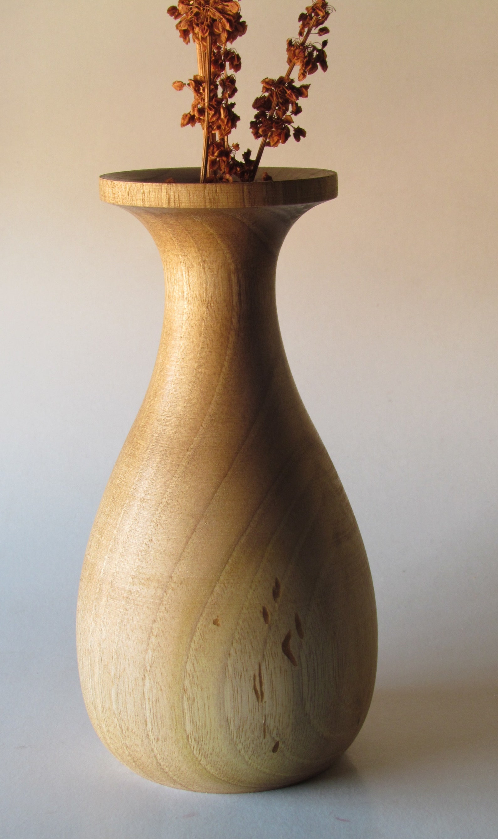 0023 Moroccan Walnut Wood Vases - Etsy