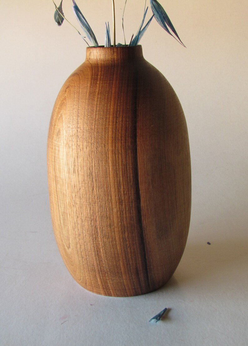 0028 Moroccan Walnut Wood Mini Vases - Etsy