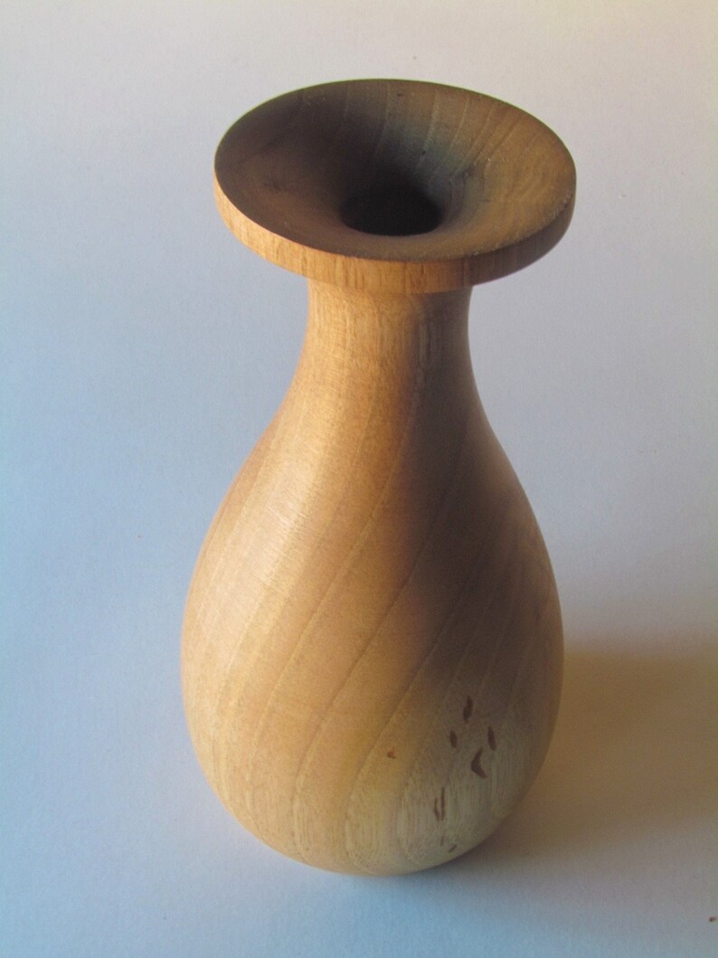 0023 Moroccan Walnut Wood Vases - Etsy