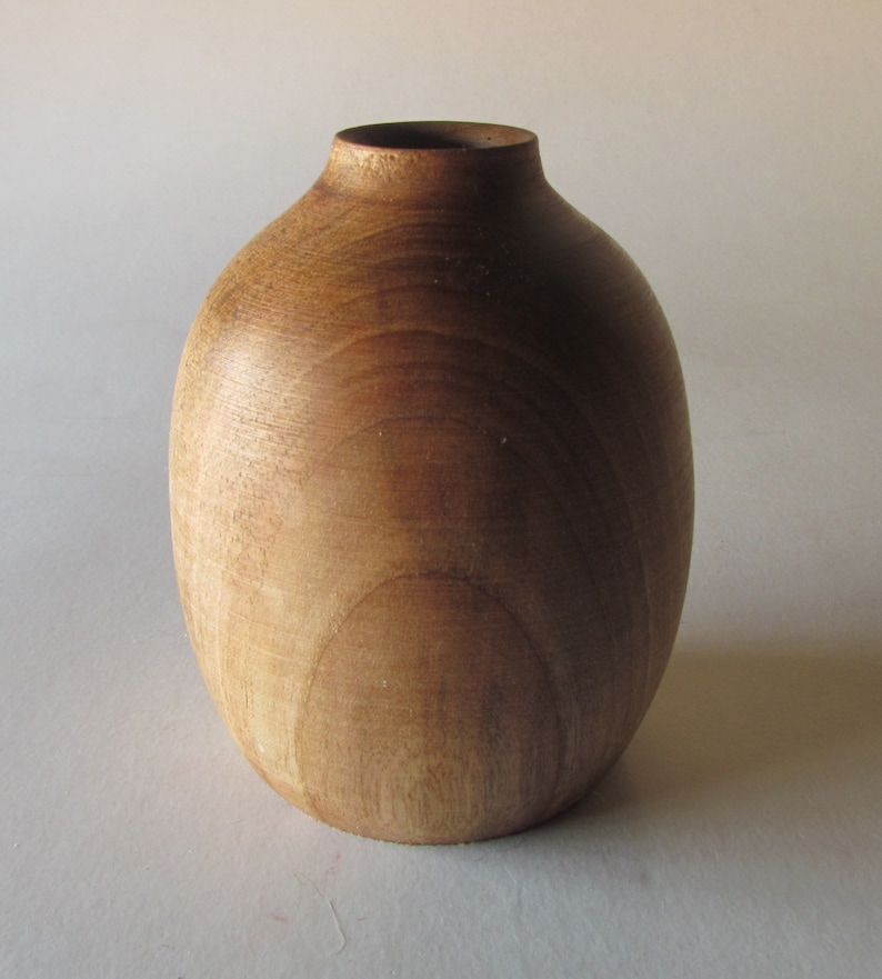 0028 Moroccan Walnut Wood Mini Vases - Etsy
