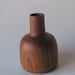 009 Moroccan Walnut Wood Vases - Etsy