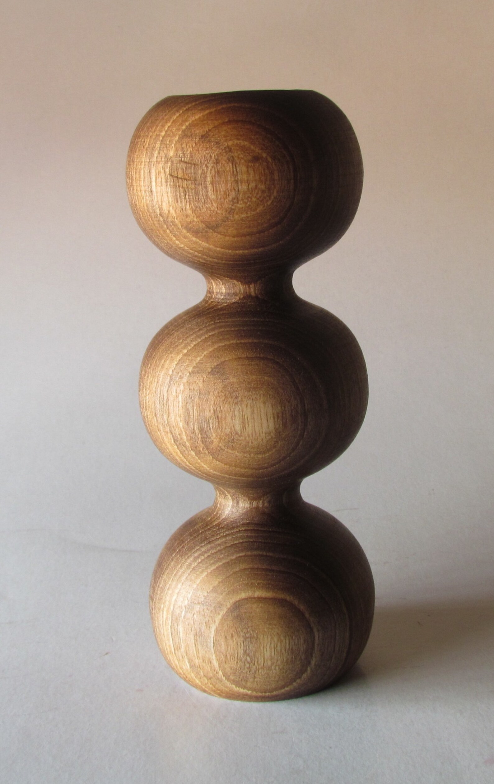 0029 Moroccan Walnut Wood Mini Candlesticks - Etsy