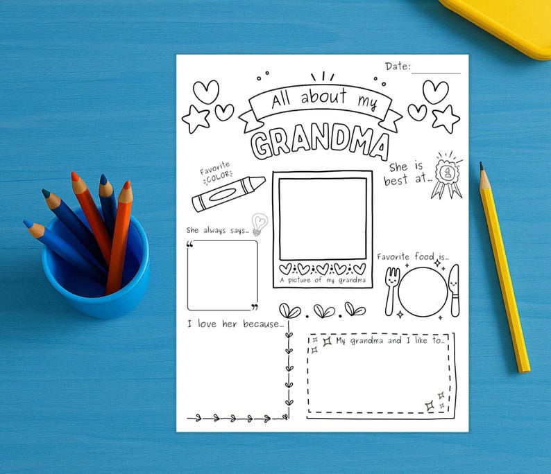 Adorable Mother's Day Activity for Kids: Printable Worksheet - - All ...