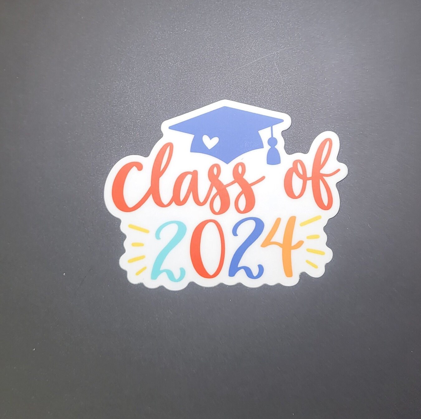 Class of 2024 Graduation Sticker Celebrate Your Success in Style ...