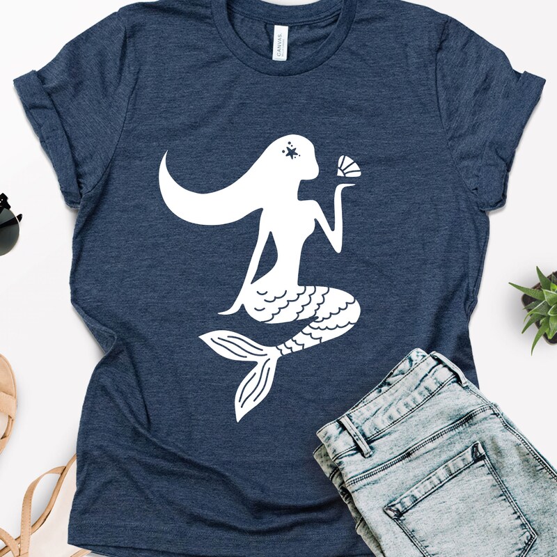 Mermaid Tee - Etsy