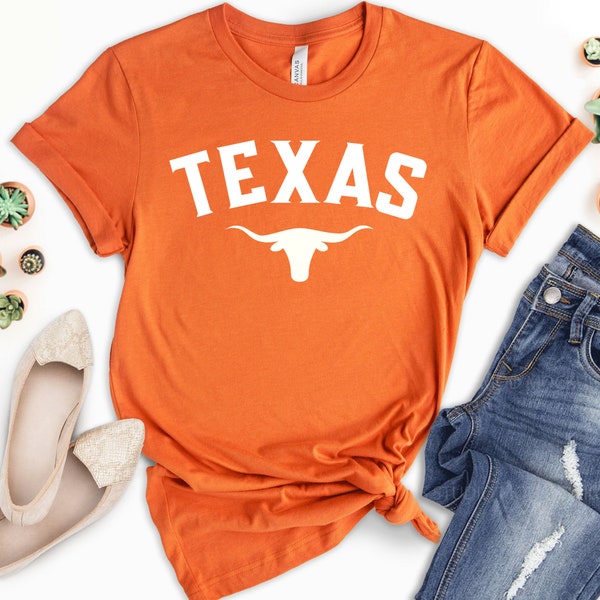 Texas Longhorn Clothing for Women - Etsy