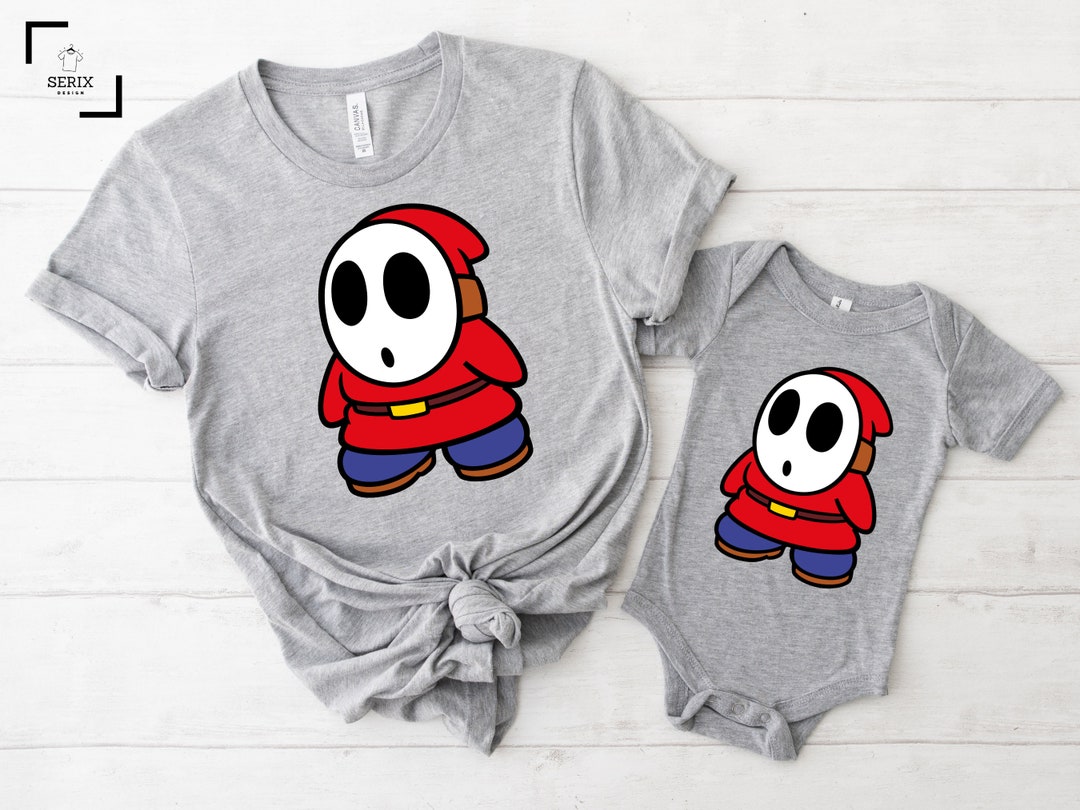 Shy Guy Shirt, Cute Shy Guy Shirt, Super Mario Shirt, Birthday Gift ...