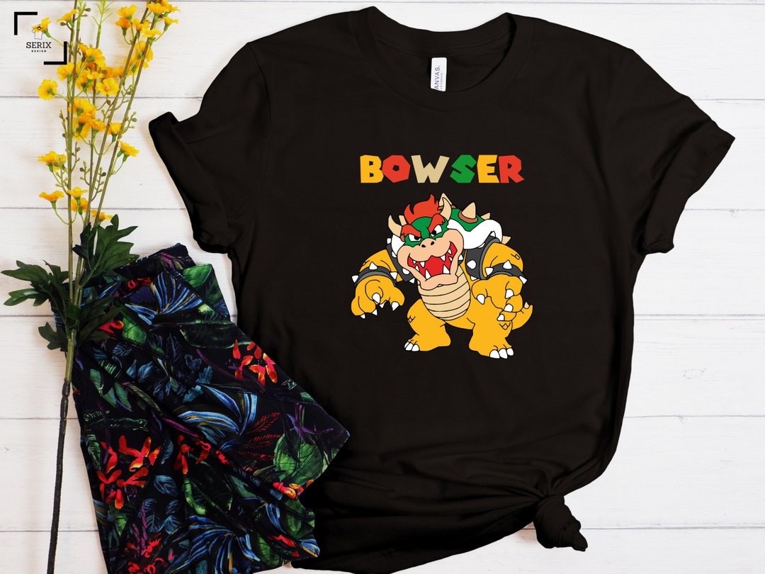Bowser Shirt, Cute Bowser Shirt, Super Mario Shirt, Birthday Gift ...
