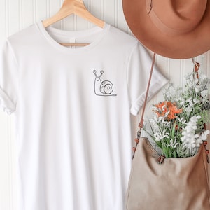 Womens Mens Cute Snails T Shirts,snail Lover Birthday Gift,custom Pet ...