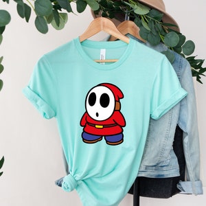 Shy Guy Shirt, Cute Shy Guy Shirt, Super Mario Shirt, Birthday Gift ...