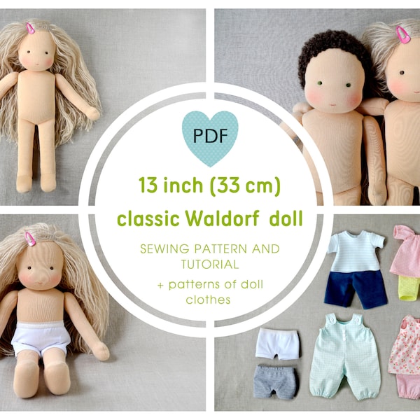 Waldorf Doll Pattern - Etsy