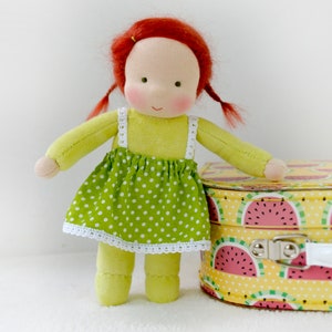 DIY Waldorf Pocket Doll 7 Inch 18 Cm Tall. PDF Sewing Pattern and ...