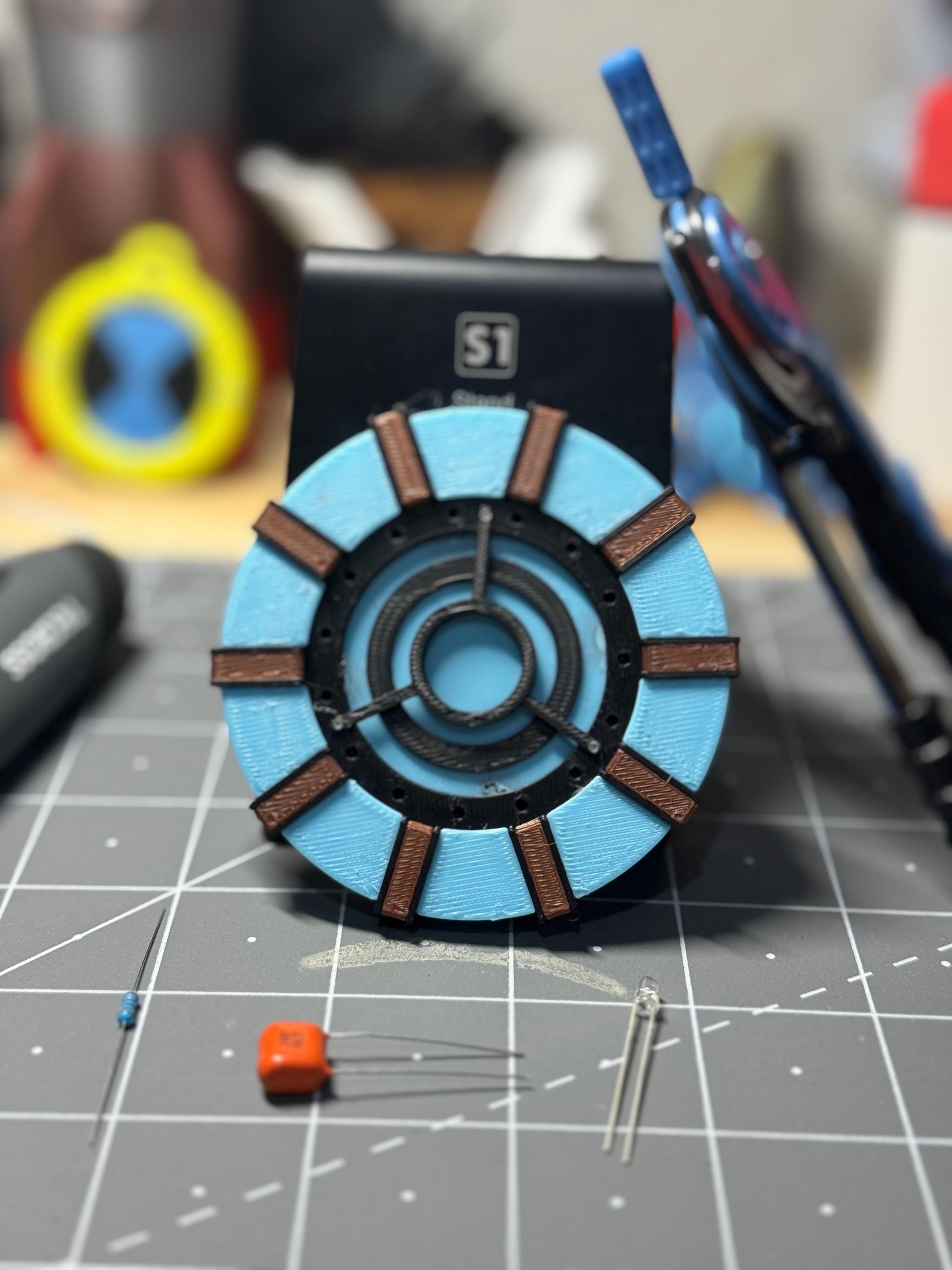 Arc Reactor Chest Emblem | Magnetic Wearable | (digital Download) - Etsy